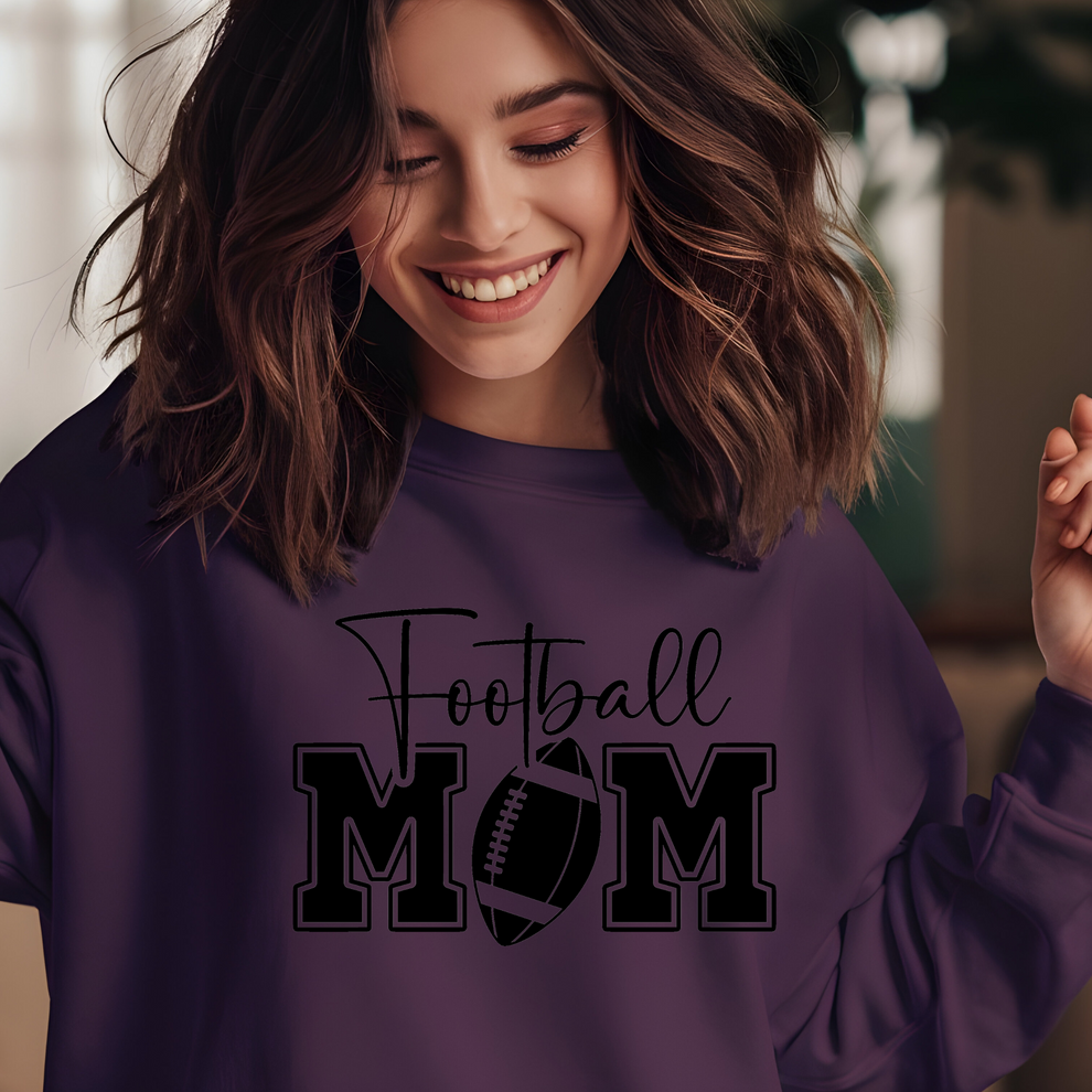 Football Mom Screen Print Transfer – Palmetto Blanks